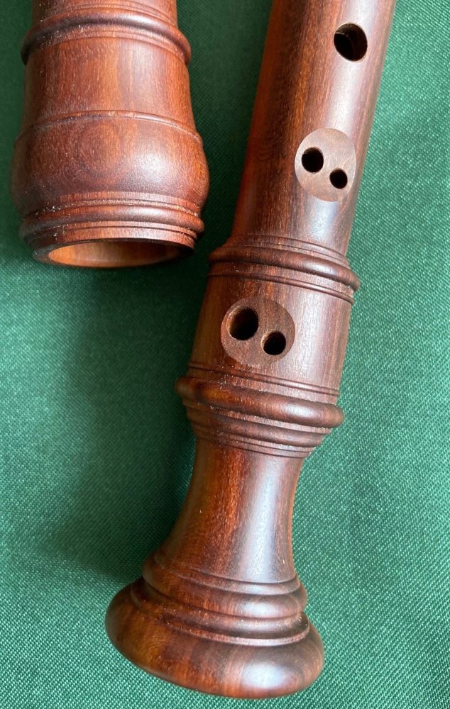 Küng SUPERIO soprano recorder (plum wood) — Barrett Recorder Repairs